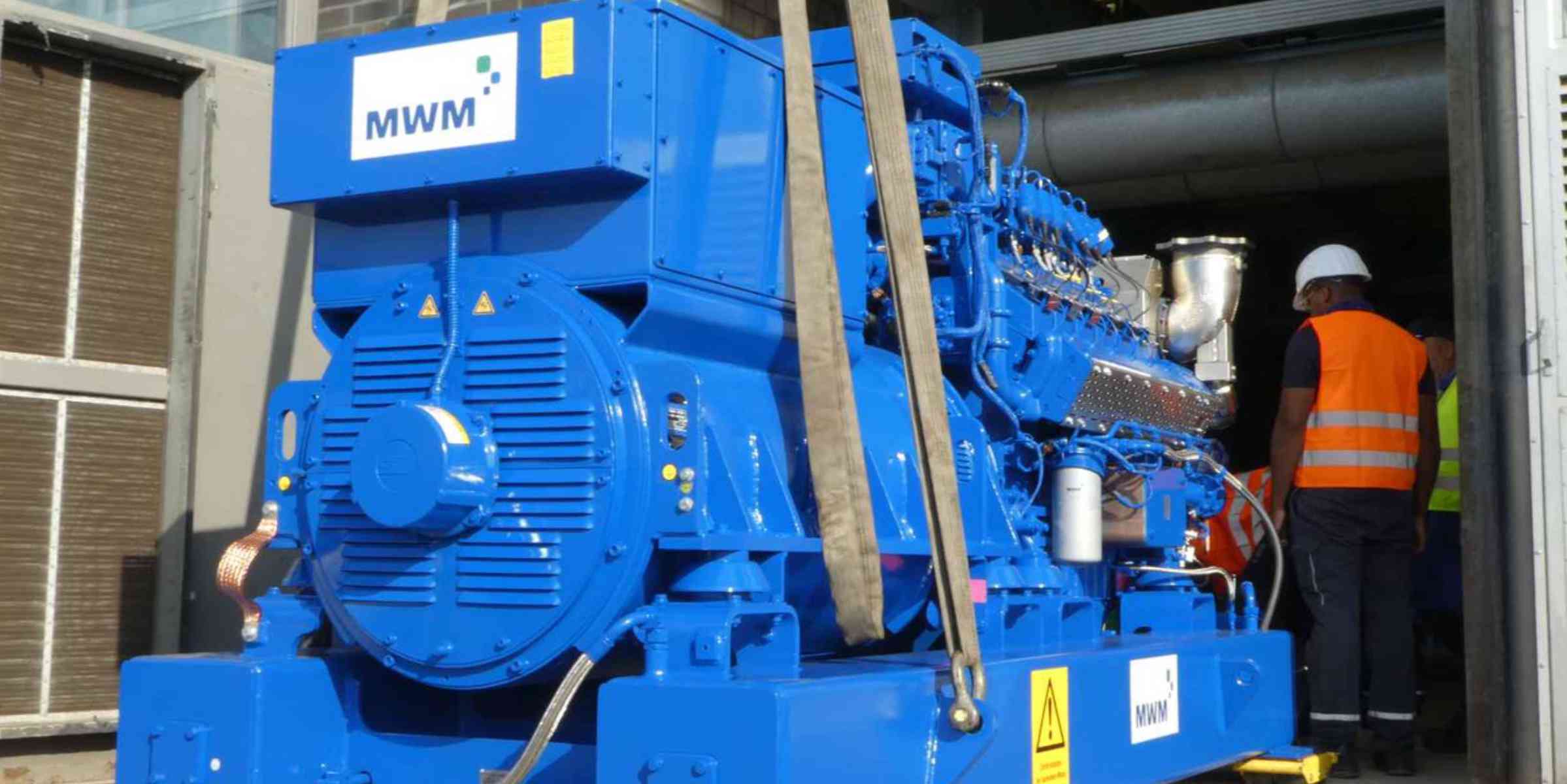 MWM | Gasmotor, Blockheizkraftwerk, Kraft-Wärme-Kopplung, KWK, BHKW