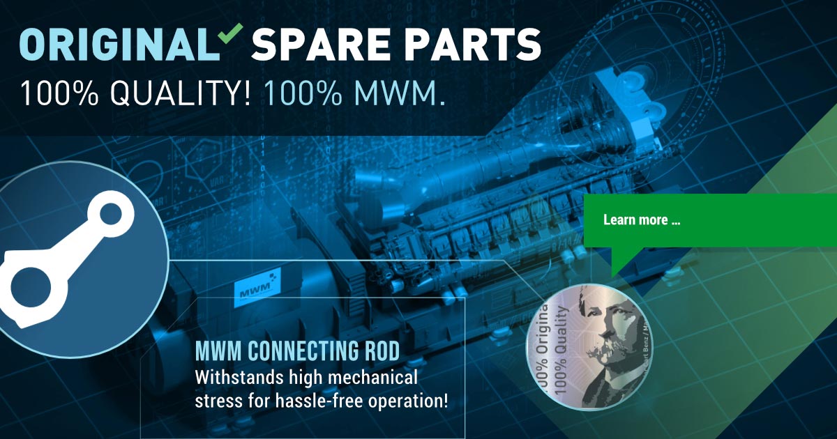 Original Spare Part MWM Connecting Rod (Con Rod) - MWM